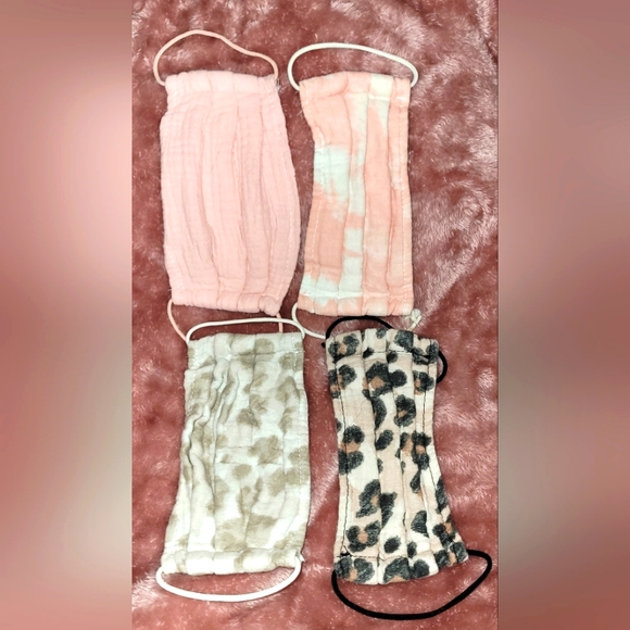 Kitsch | Accessories | Kitsch 0 Cotton Face Masks 4 | Poshmark